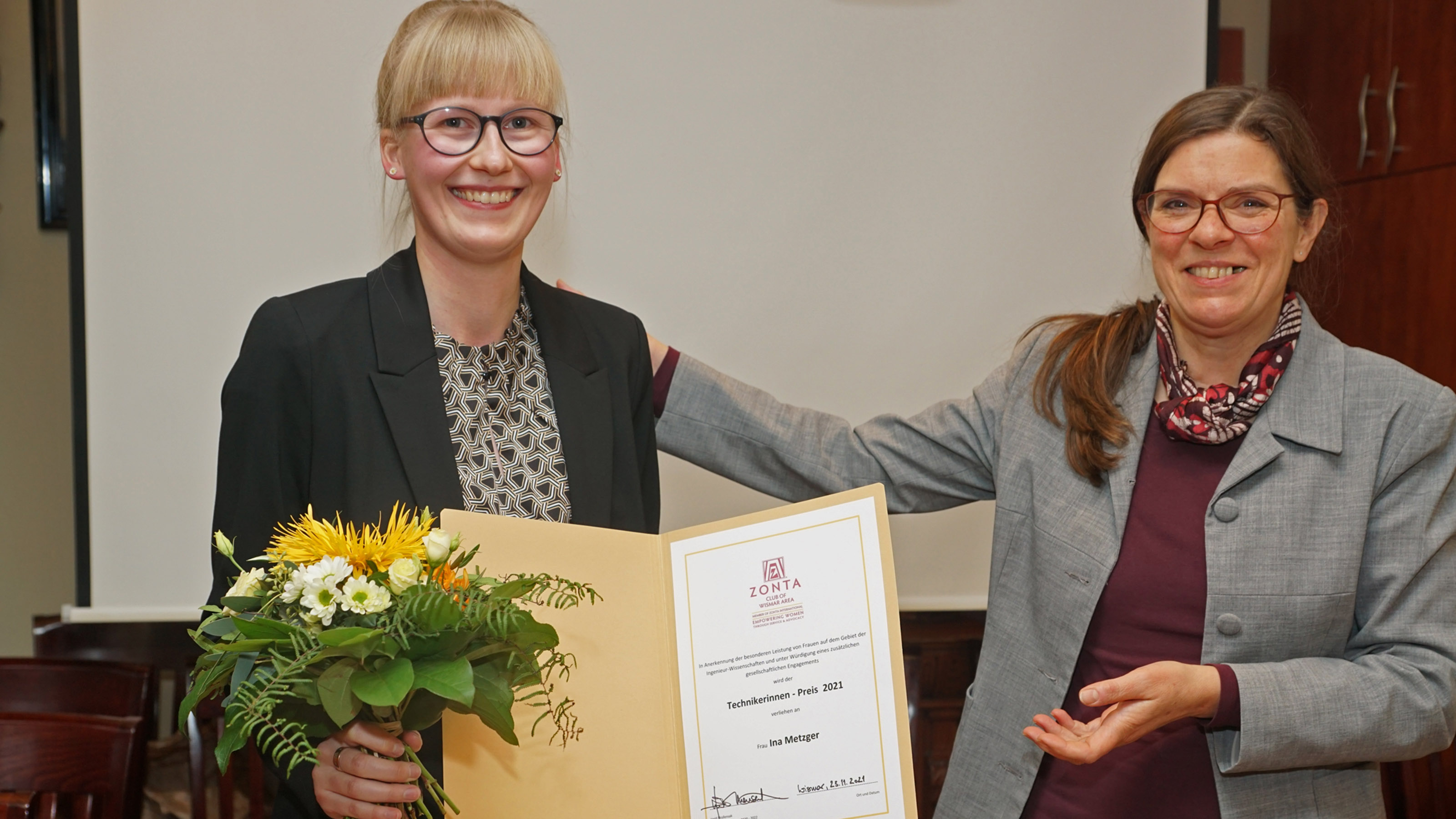 ZONTA-Preisträgerin 2021 - Fakultät für Maschinenbau und Schiffstechnik ...